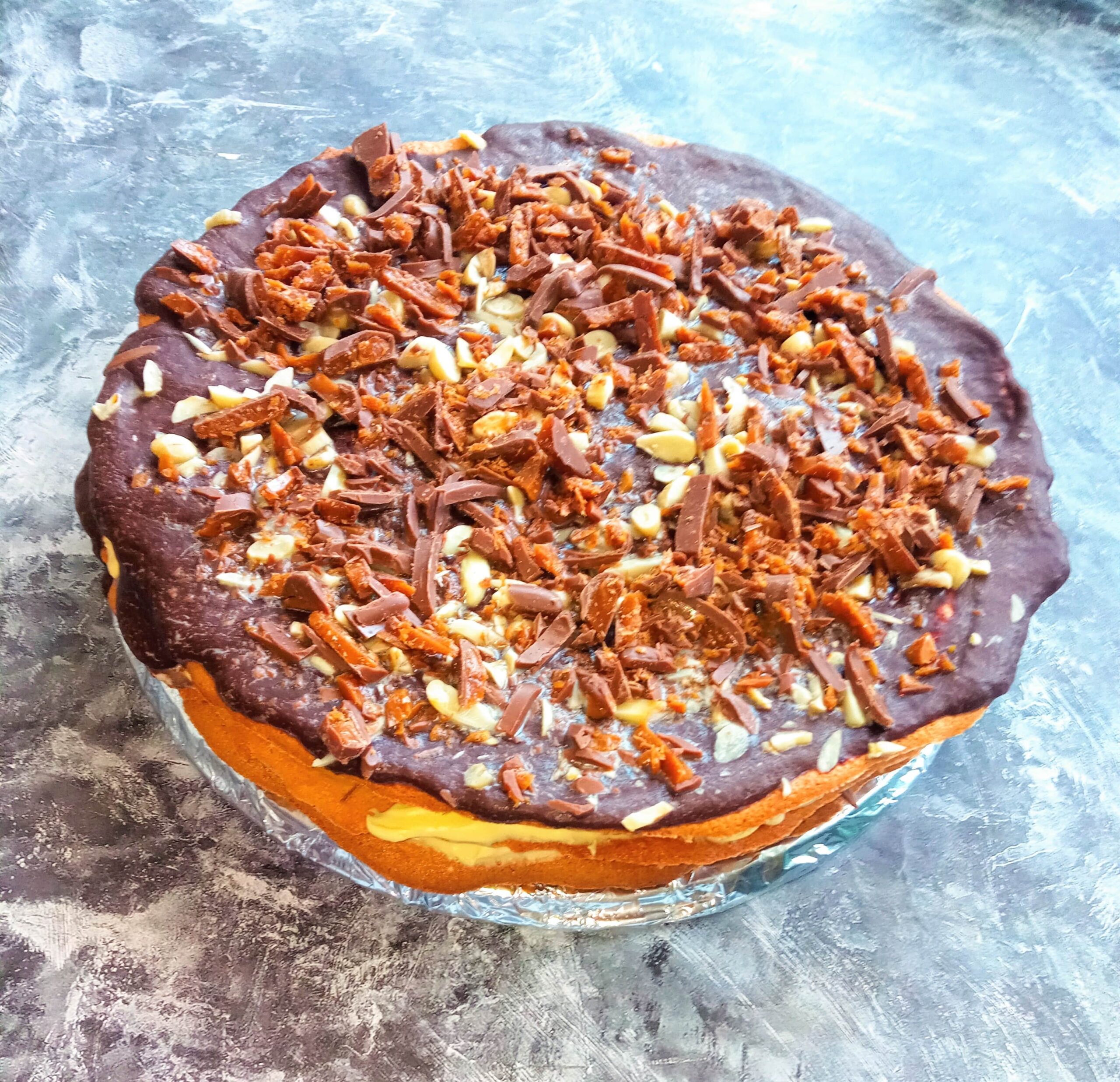 Torcik Daim - przepis na pyszny, szwedzki deser!